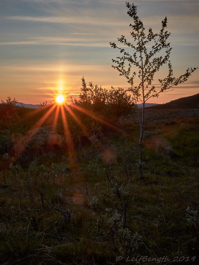 Midnattssol Kilpisjärvi - Wildlifephotographer.se | Leif Bength
